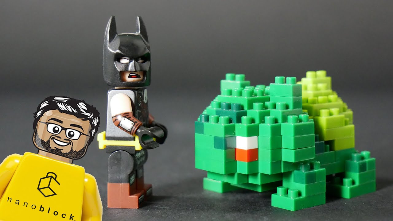 nanoblock POKEMON - Bulbizarre - Le test en Français • Brickmitri