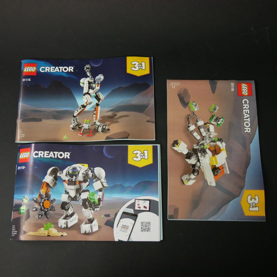 LEGO CREATOR 31115 – Le robot d’Extraction Spatiale – Brickmitri