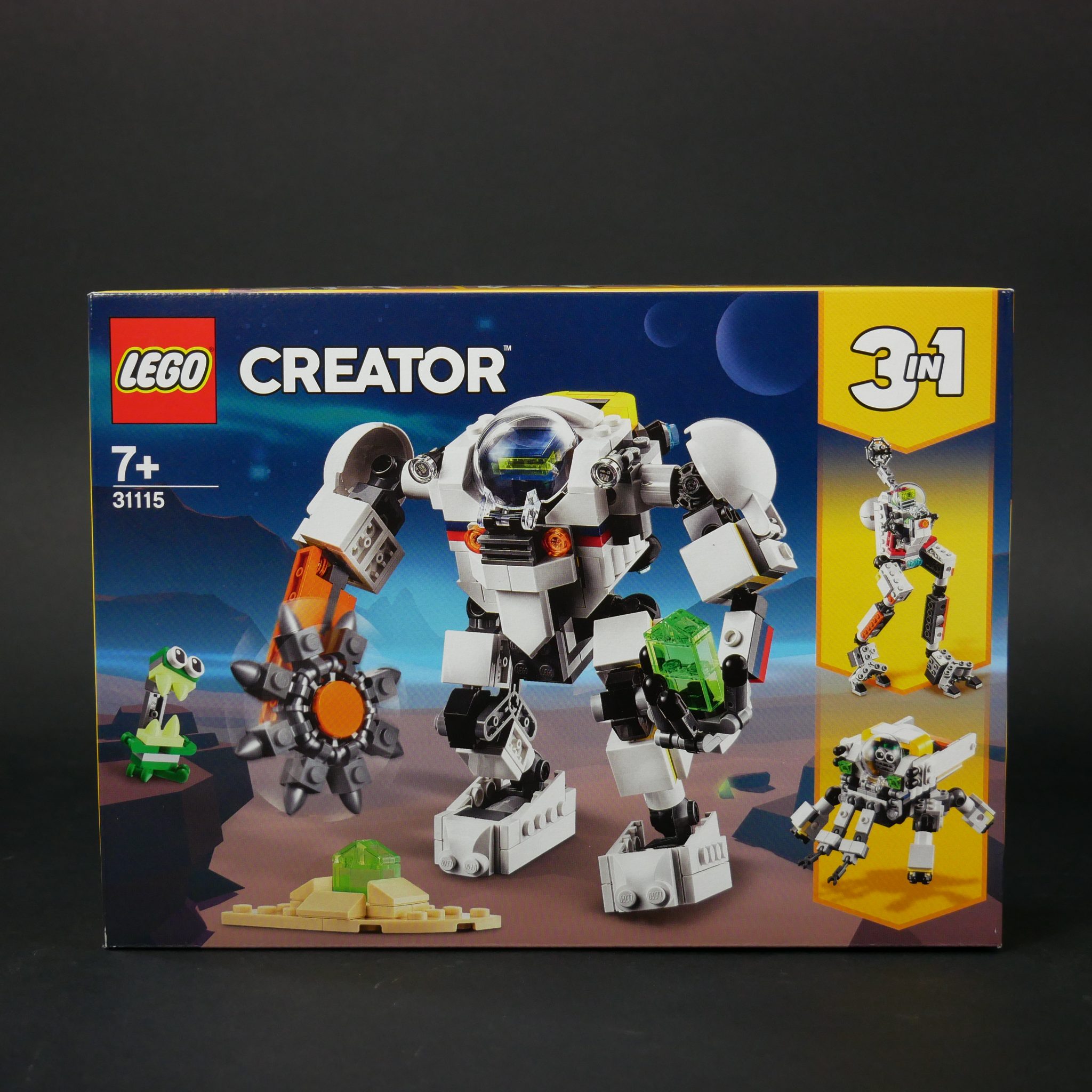 LEGO CREATOR 31115 – Le robot d’Extraction Spatiale – Brickmitri