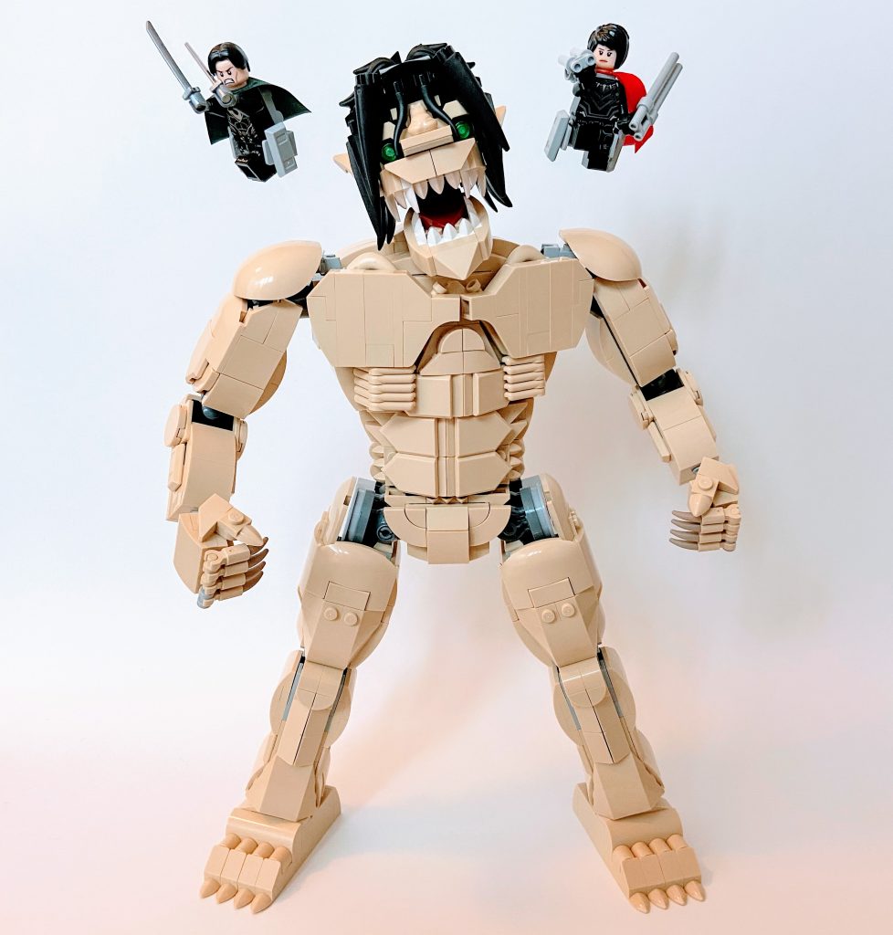 MOC LEGO : L’attaque des titans – Brickmitri